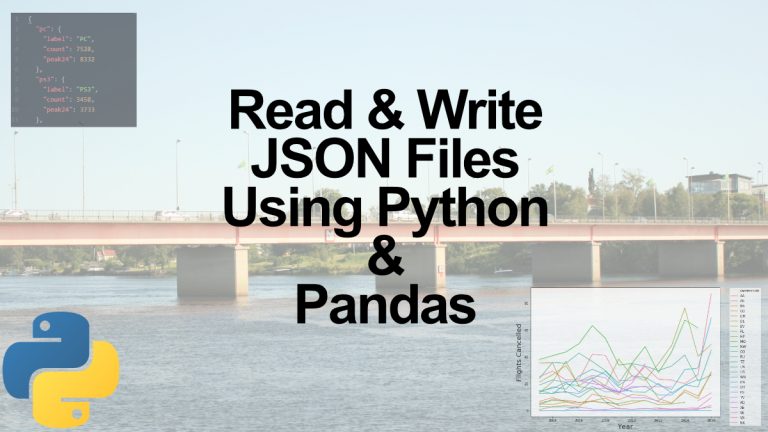 How to Read and Write JSON Files using Python and Pandas - Erik Marsja