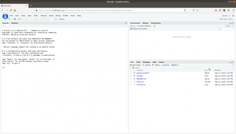 How To Use Binder And R For Reproducible Research Erik Marsja