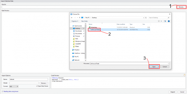 How to Import Data: Reading SAS Files in R with Haven & sas7dbat