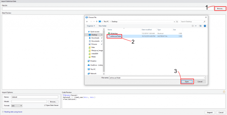 How To Import Data Reading Sas Files In R With Haven And Sas7dbat