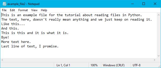 How To Read A File In Python Write To And Append To A File