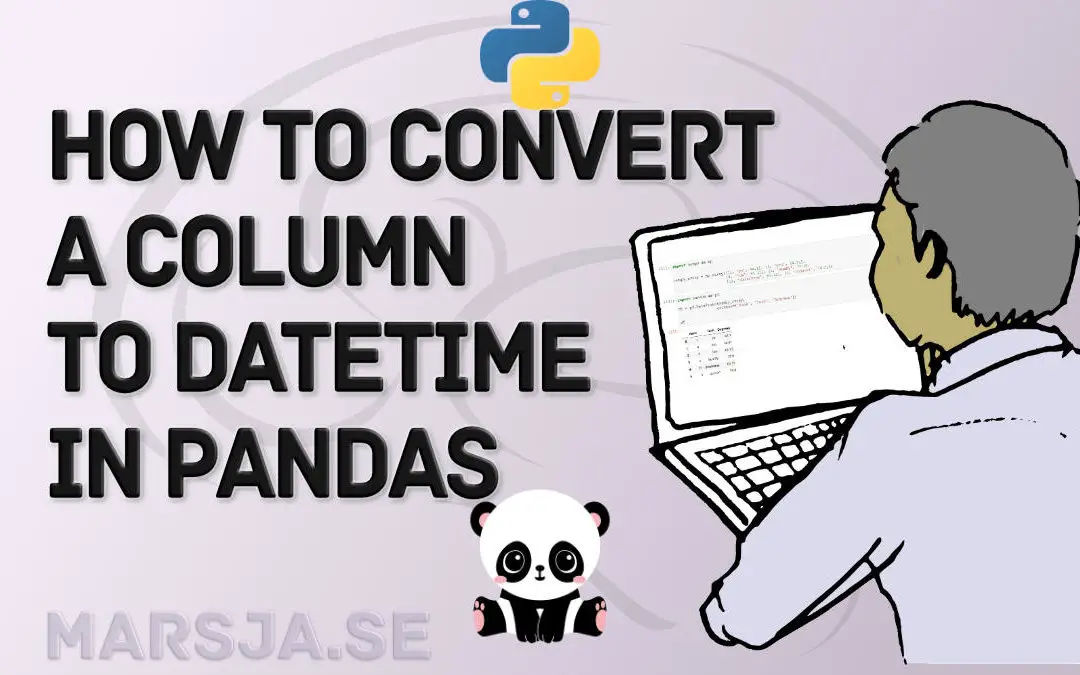 Pandas Convert Column To Datetime Object string Integer CSV Excel