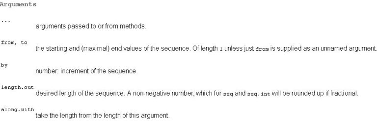 How To Generate A Sequence Of Numbers In R With Seq And Rep