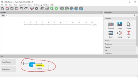 Psychomotor Vigilance Task (PVT) in PsychoPy (Free Download)