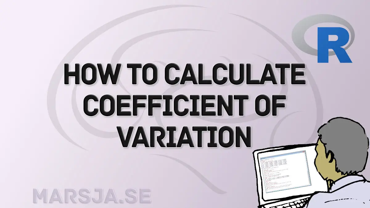 Coefficient Of Variation In R